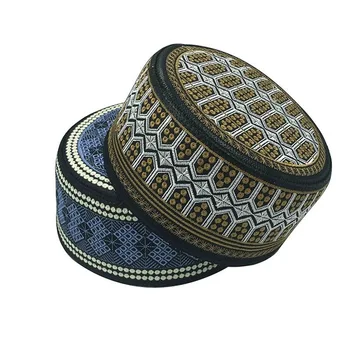 New Hot Sale Islamic Men's Hat Middle East Arabian Embroidery Muslim ...