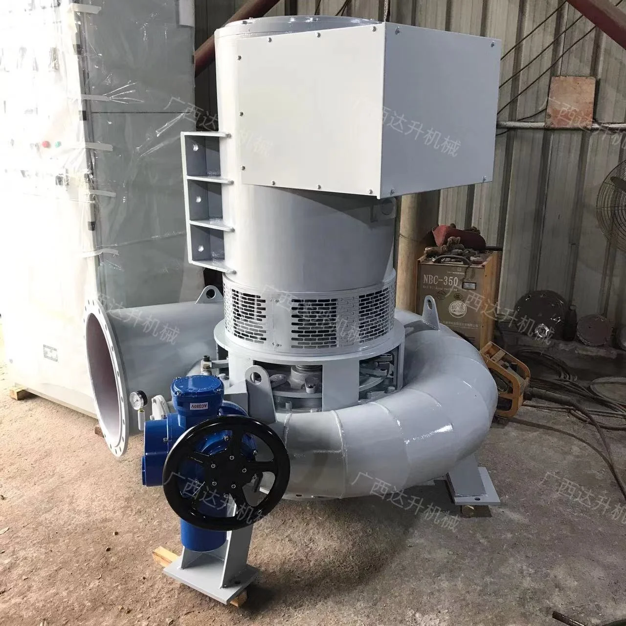 50KW 75KW Hydroelectric Water Turbine Generator - DS Turgo Turbine