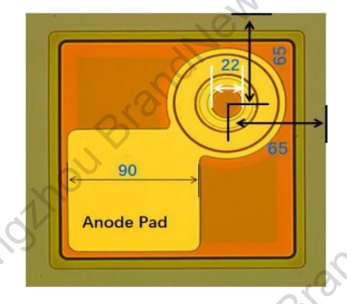 2mw 680nm VCSEL Die Laser Chip for High-Accuracy Detection