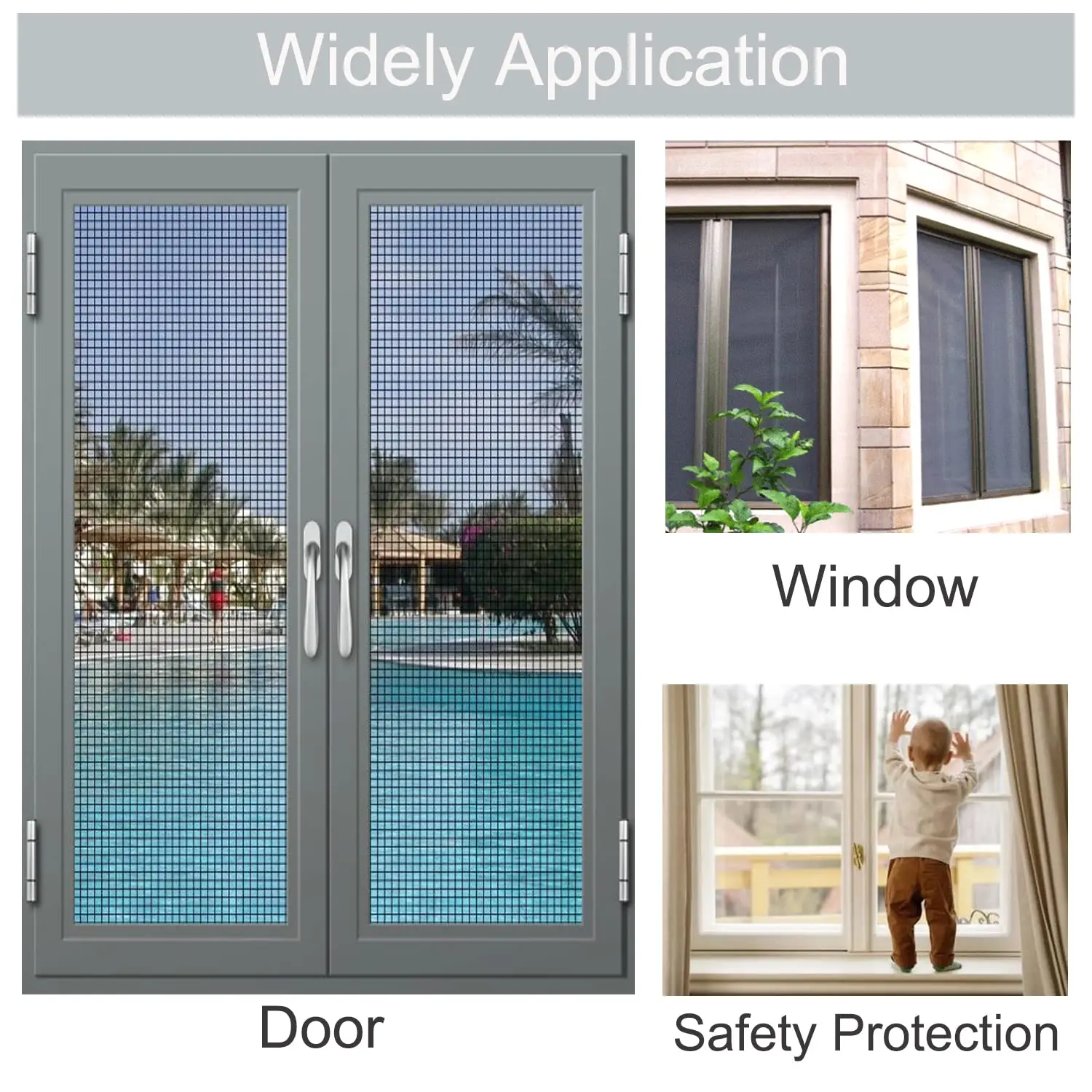 Aluminum Wire Mesh Window Screen for Insect Protection & Custom OEM