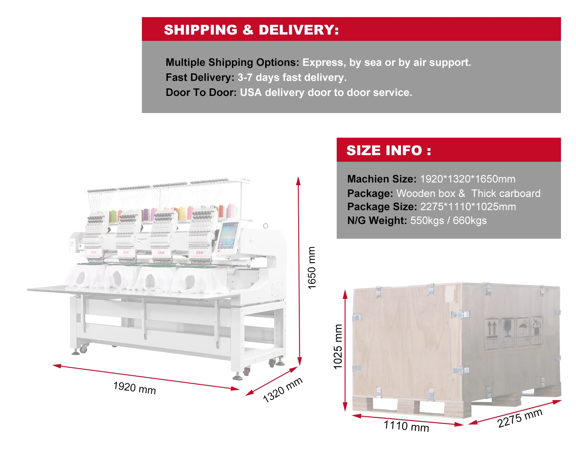 Machine Embroidery 4 Head 12 Needles Computerized Embroidery Machine ...