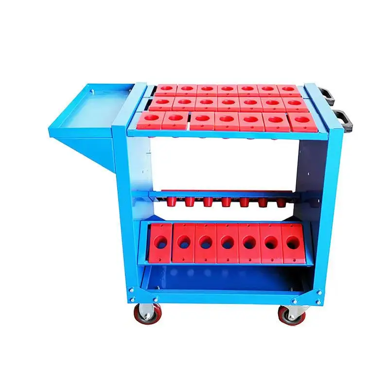 CNC BT30 BT40 BT50 Tooling Trolleys - High Stability & Durability