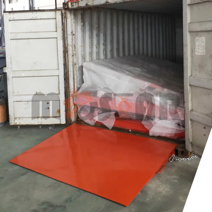 10 Tons Shipping Container Ramp Container Loading Ramp Ramp For Container Unloading - Buy Ramp ...