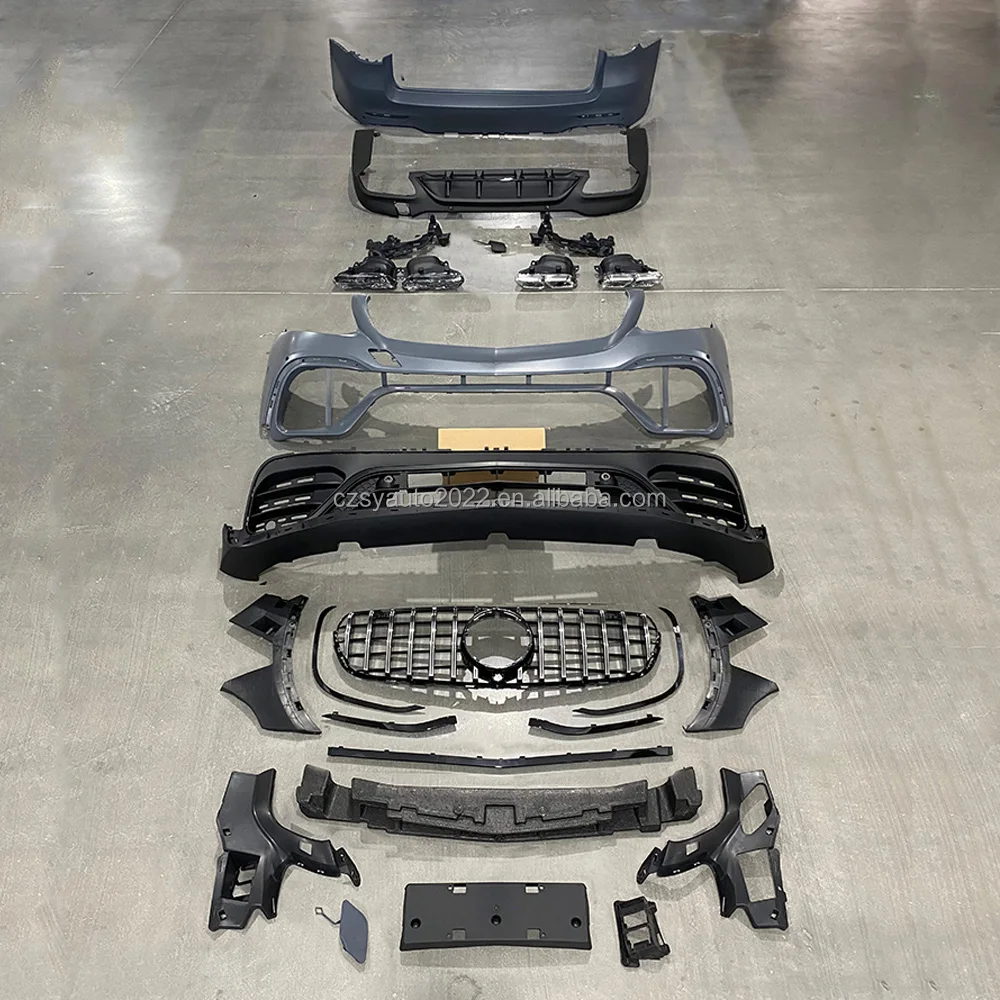 Glc63 Amg Body Kit Contain Front Face And Rear Bumper For Mercedes Benz ...