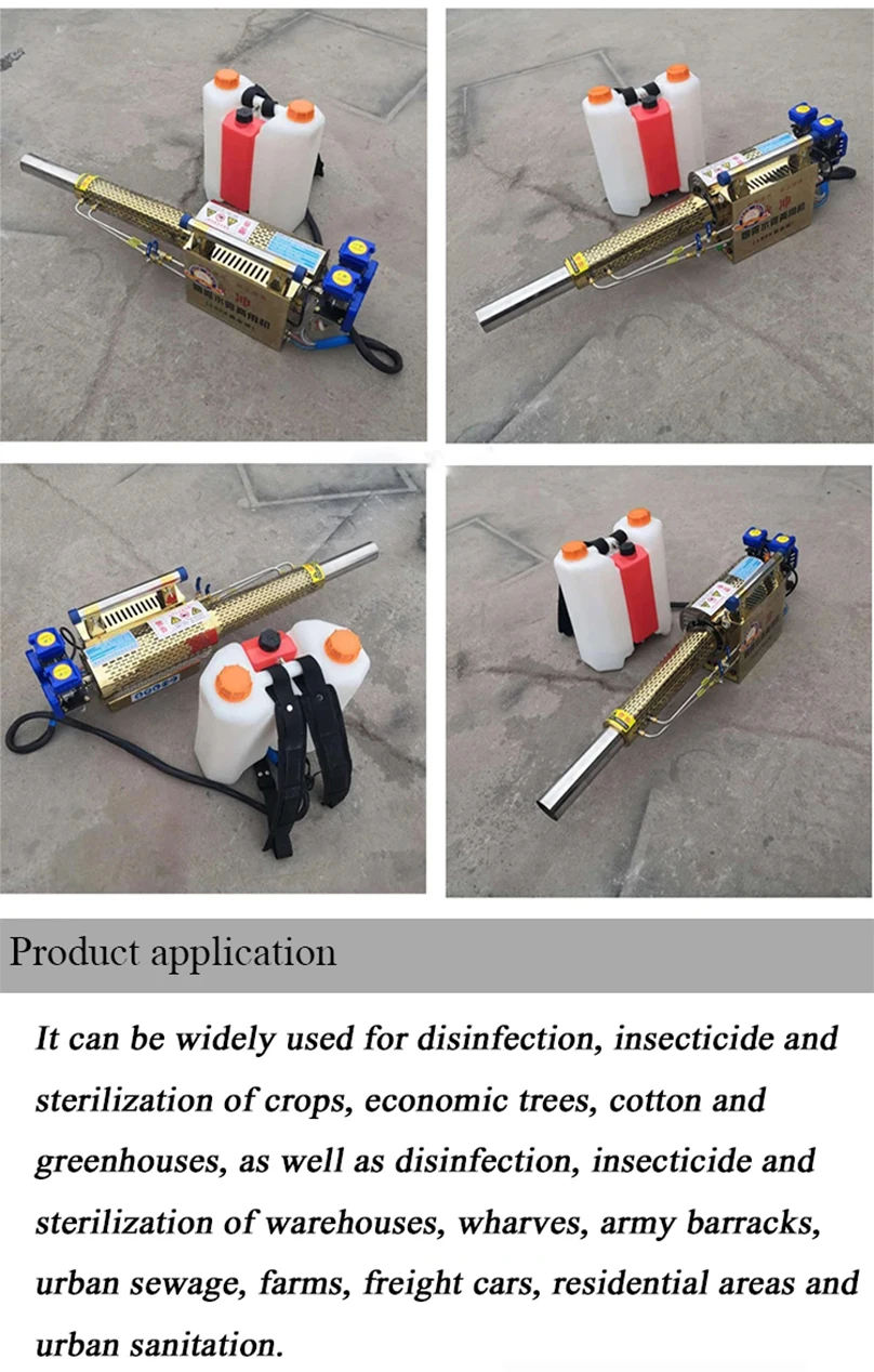 Agricultural Fumigation Portable Thermal Fogger for Pest Control