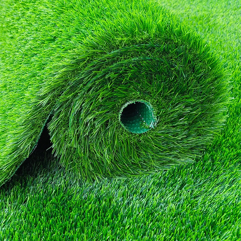 Natural Long Landscape Artificial Fake Grass Green Lawn Carpet ...