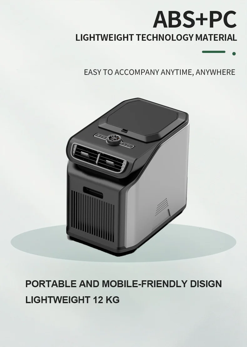 Delf Outdoor Portable Tent Camping Air Conditioner Dc 12 24 48v Solar ...