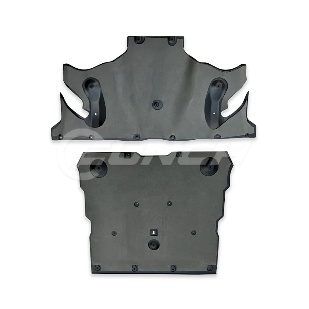 Front And Rear Under Tray Body Liner Splash Shield For Tesla Model 3 Oe ...