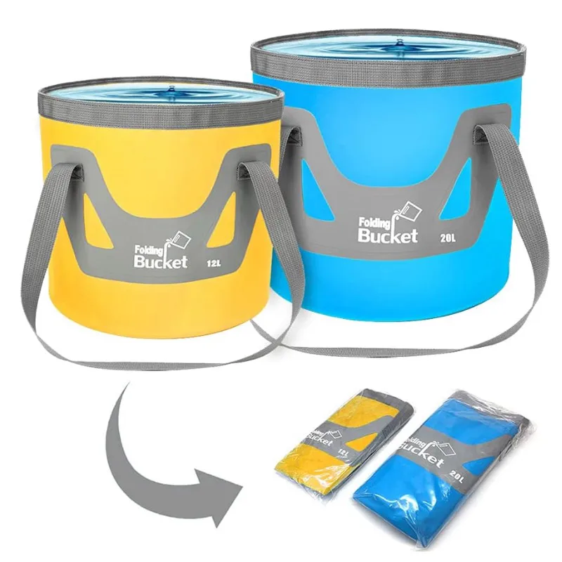 Wholesale Lightweight Outdoor Traveling Collapsible Bucket 5 Gallon ...