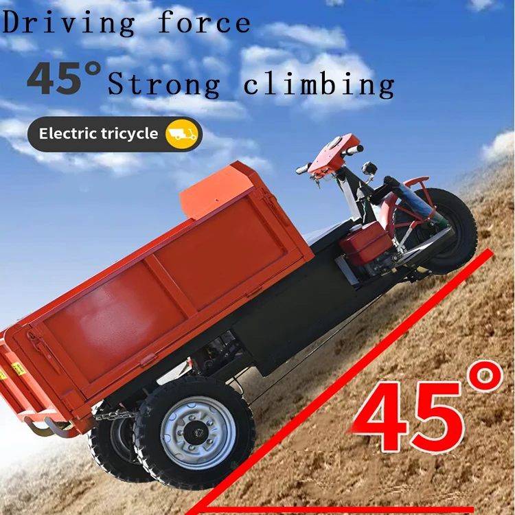1000 Kg Construction Wheelbarrows - Heavy Duty Electric Power