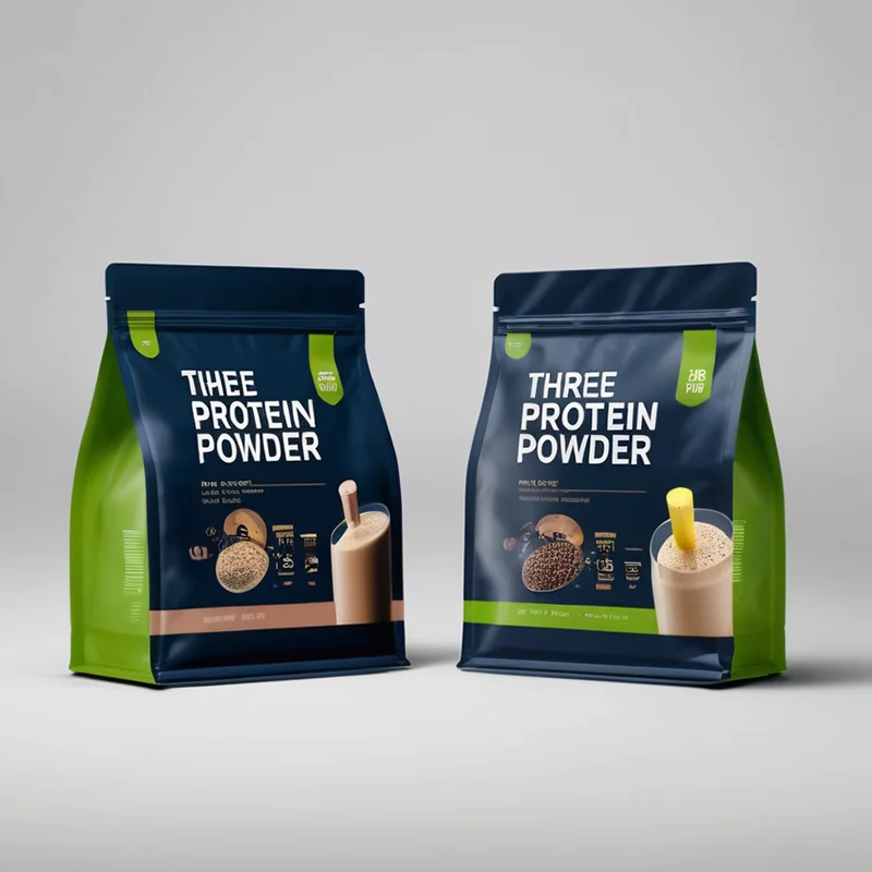 Whey Protein Powder Bag 1kg 2kg 5 kg 10kg with Zipper Stand up Pouch ...