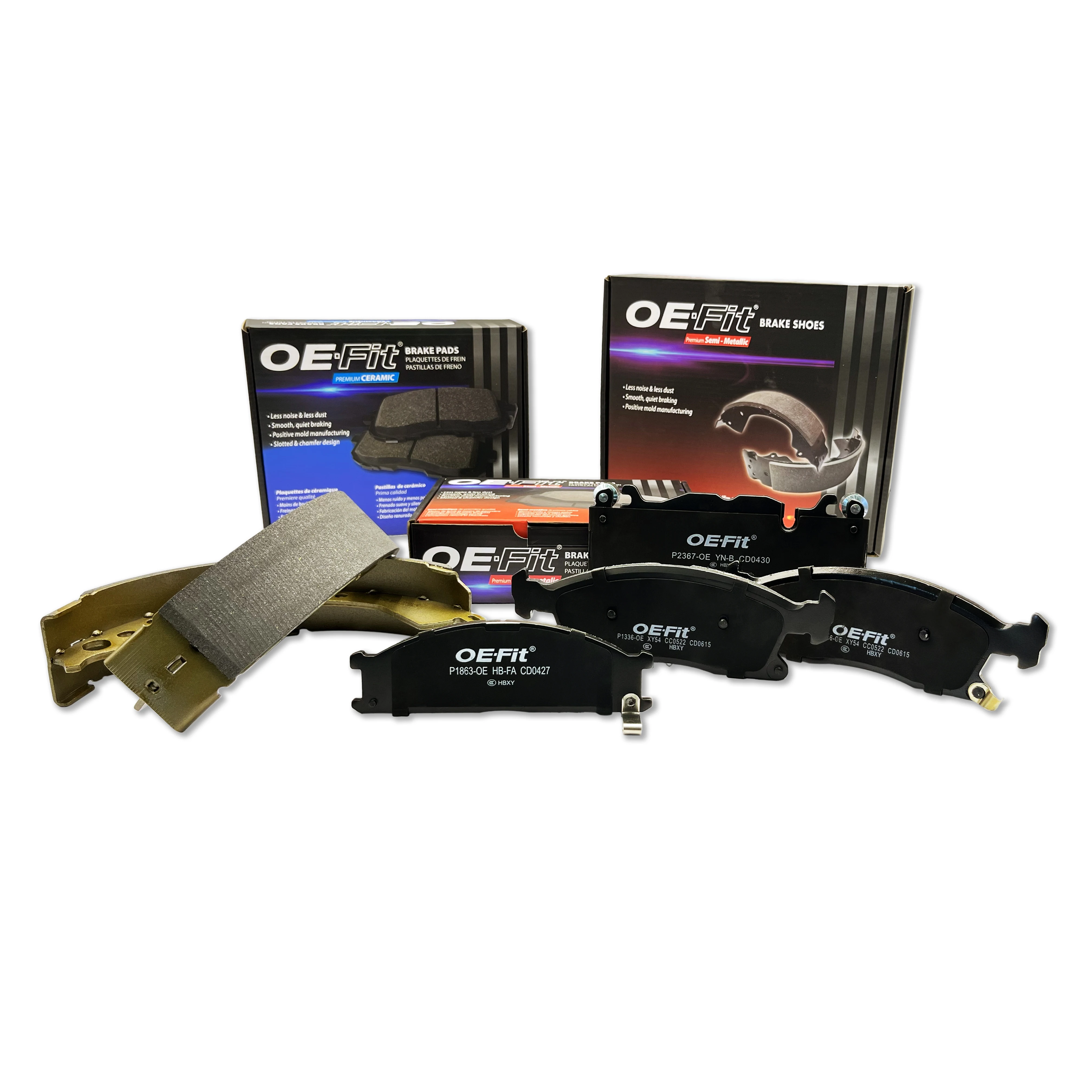 Premium D1112 D1798 Brake Pads Vw Quality Exceptional Performance Auto ...