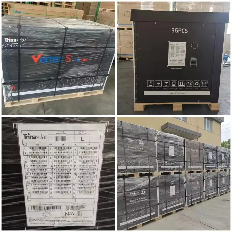 Trina Bifacial Solar Panels 550w 570w 575w 580w 615w 625w 690w 700w ...
