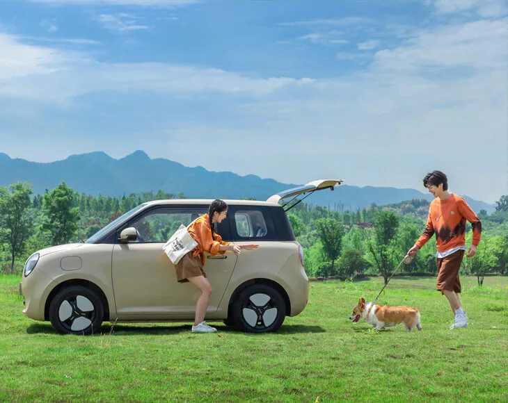 2023 Changan Lumin Mini Ev Pure Electric Car New Energy Vehicle Small ...