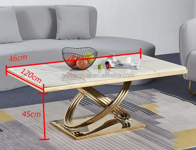 Living Room Furniture - Big Size Rectangle Tea Tables