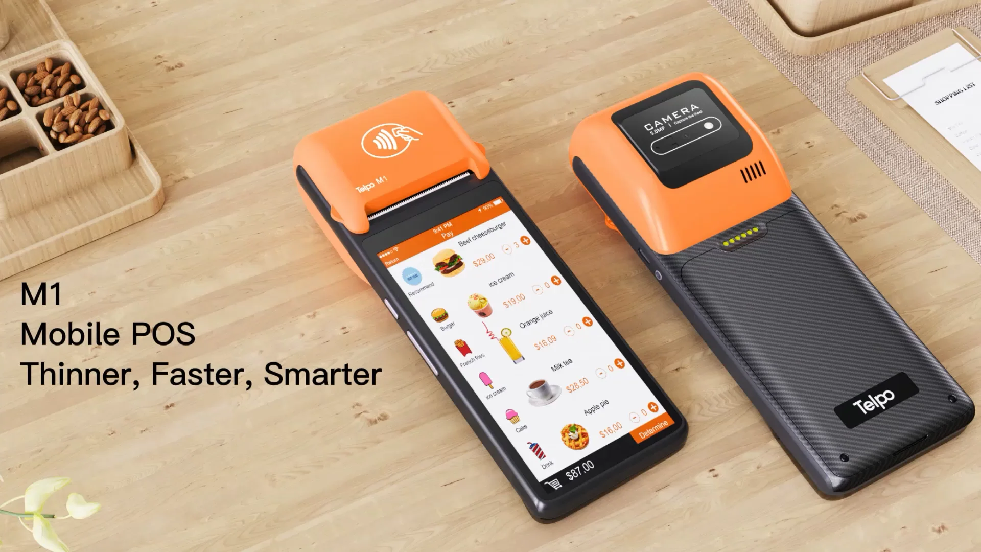 Mobile Billing Payment Bus Ticketing Small Pos Machine Android Nfc Pos ...