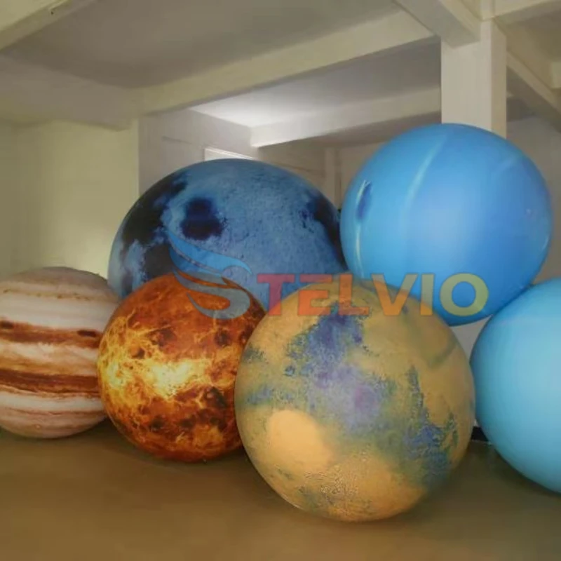 Moon Earth Mars Saturn Planet Balloon Giant Helium Levitation Giant ...