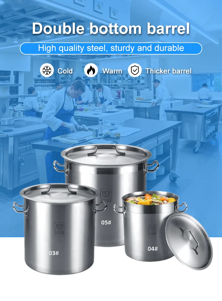 OEM UKW Kitchenwares - Durable Stainless Steel Pots