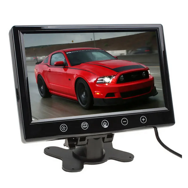 2024 Trend 9 Inch 12v 24v 16:9 Tft Car Lcd Screen 800*480 Ntsc/pal Car ...