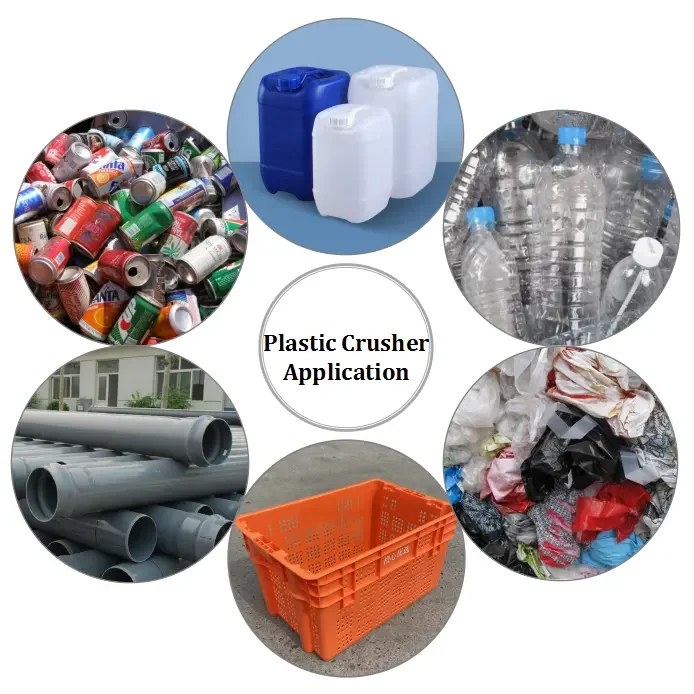 Waste Lump Plastic Runner Shredder 30-200L PET Bottle Cutting Crusher ...