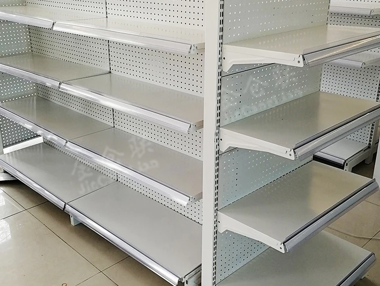Customized Retail Store Display Shelves Supermarket Display Racks ...