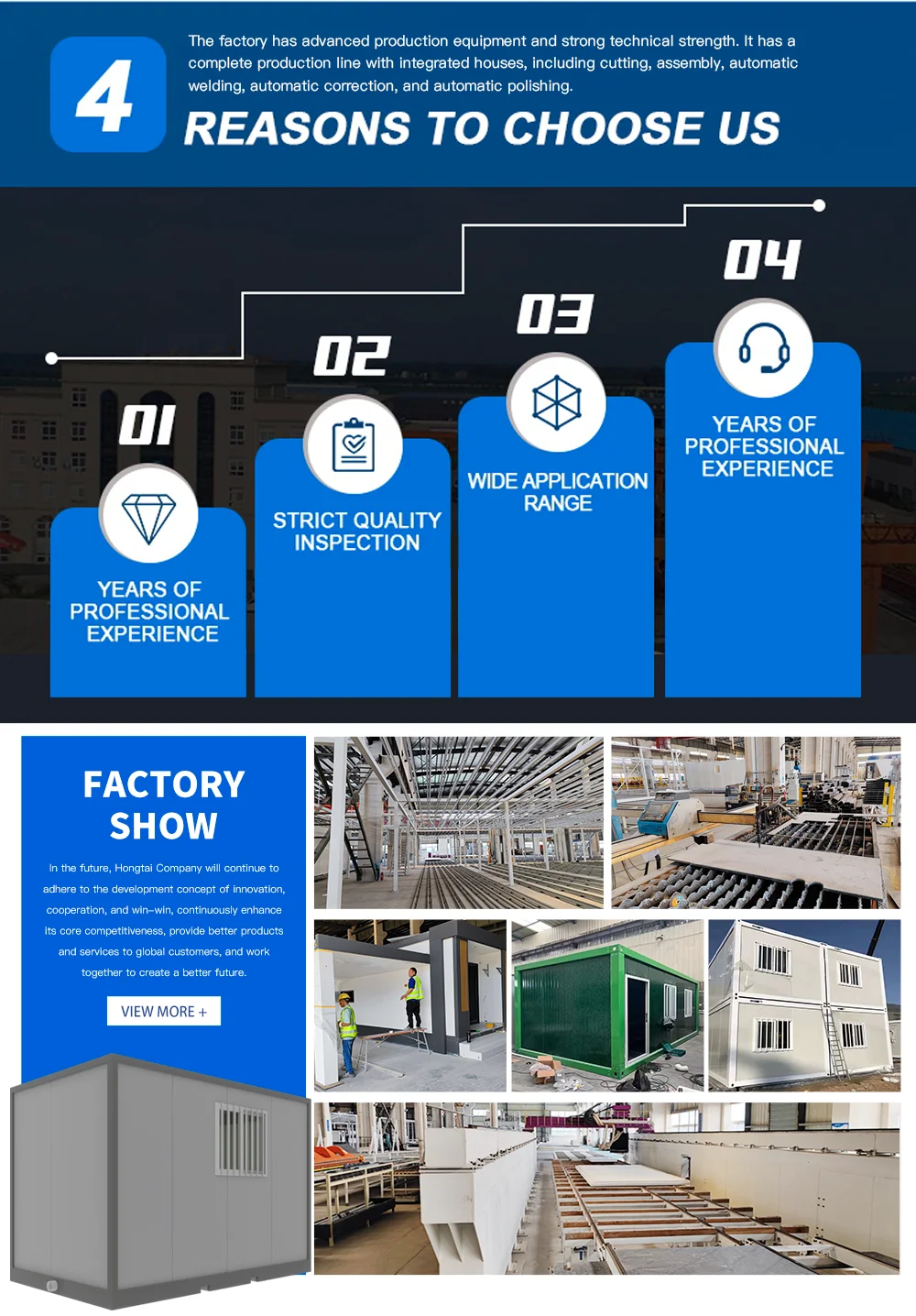Detachable House Prefab Tiny House Luxury Modular Container House