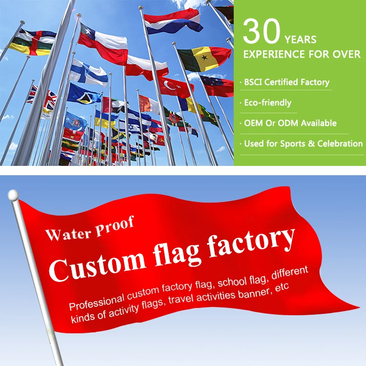 Double Sided Custom Flag 3x5ft For Outdoorsprint Your Own Logo/design ...