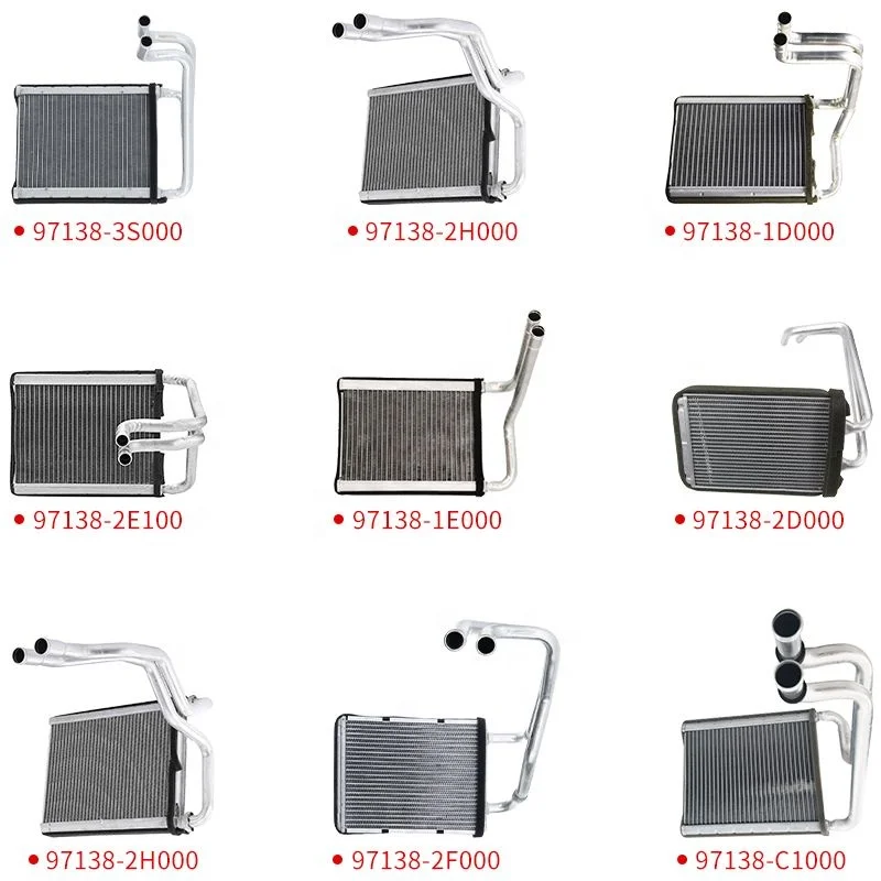 Aluminum Heater Core suitable for hyundai i30 accent elantra tucson kia ...
