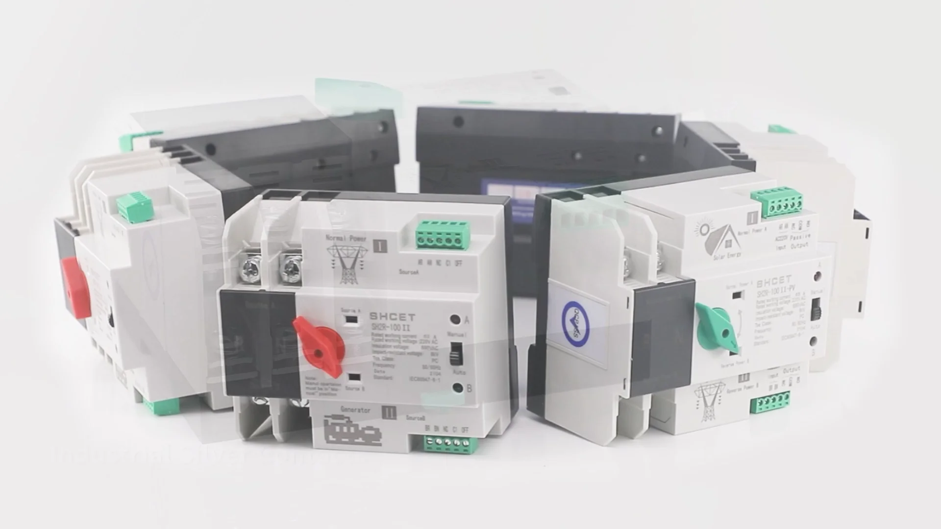 3 Phase Din Rail Ats Dual Power Automatic Transfer Switch Electrical ...