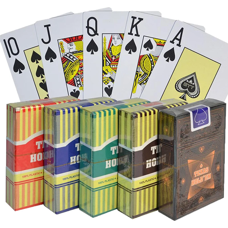 Custom New Quality Printing Logo Waterproof Tunisia Playing Card Casino ...