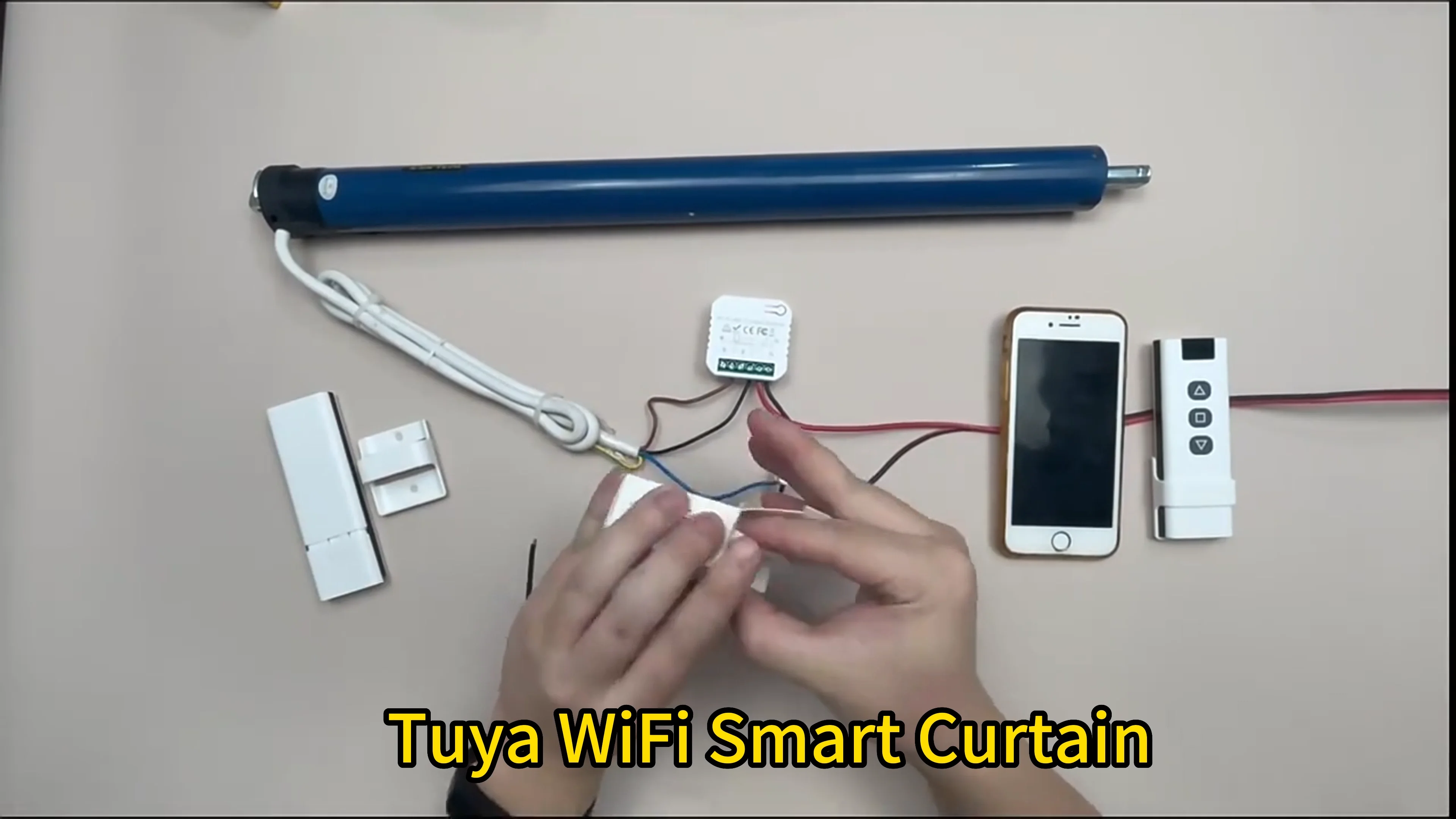 Tuya Wifi Smart Life Smart Curtain Switch For Blind Motor Rolling ...