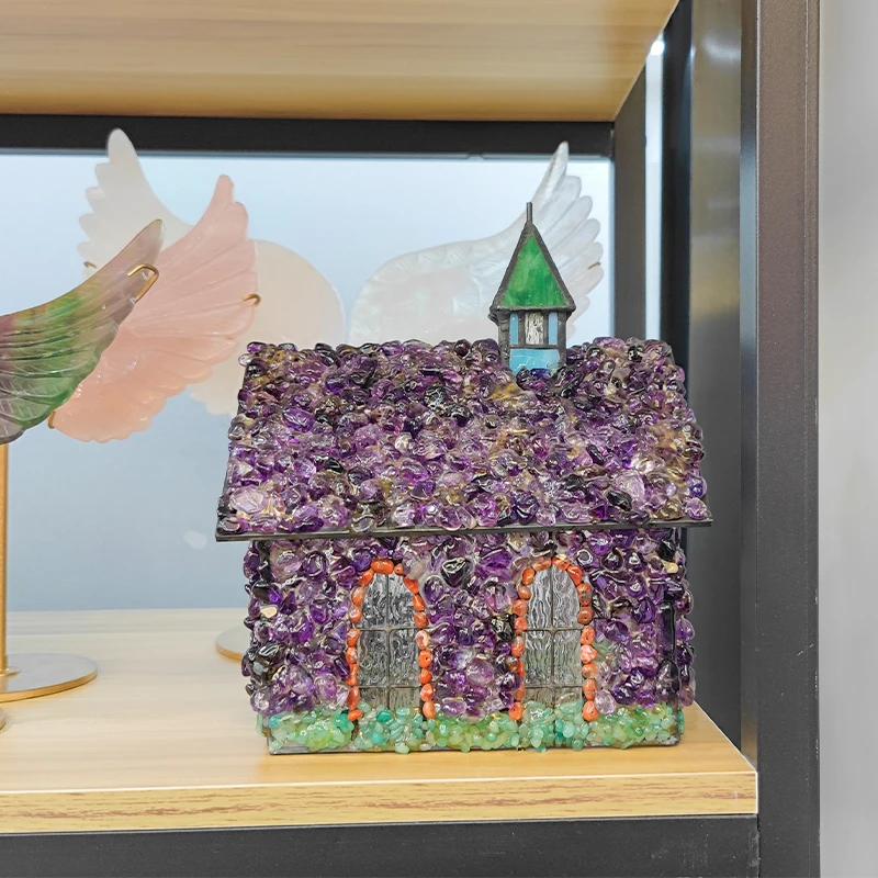 New Produce Natural Home Decoration Amethyst House Ornaments Amethyst ...