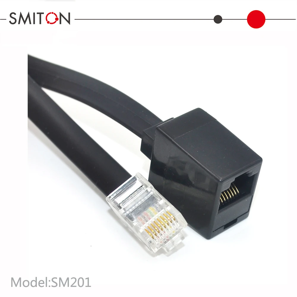 Rj45 Male To Rj45 Female Connector Extension Rj45 8p8c Network Cable ...