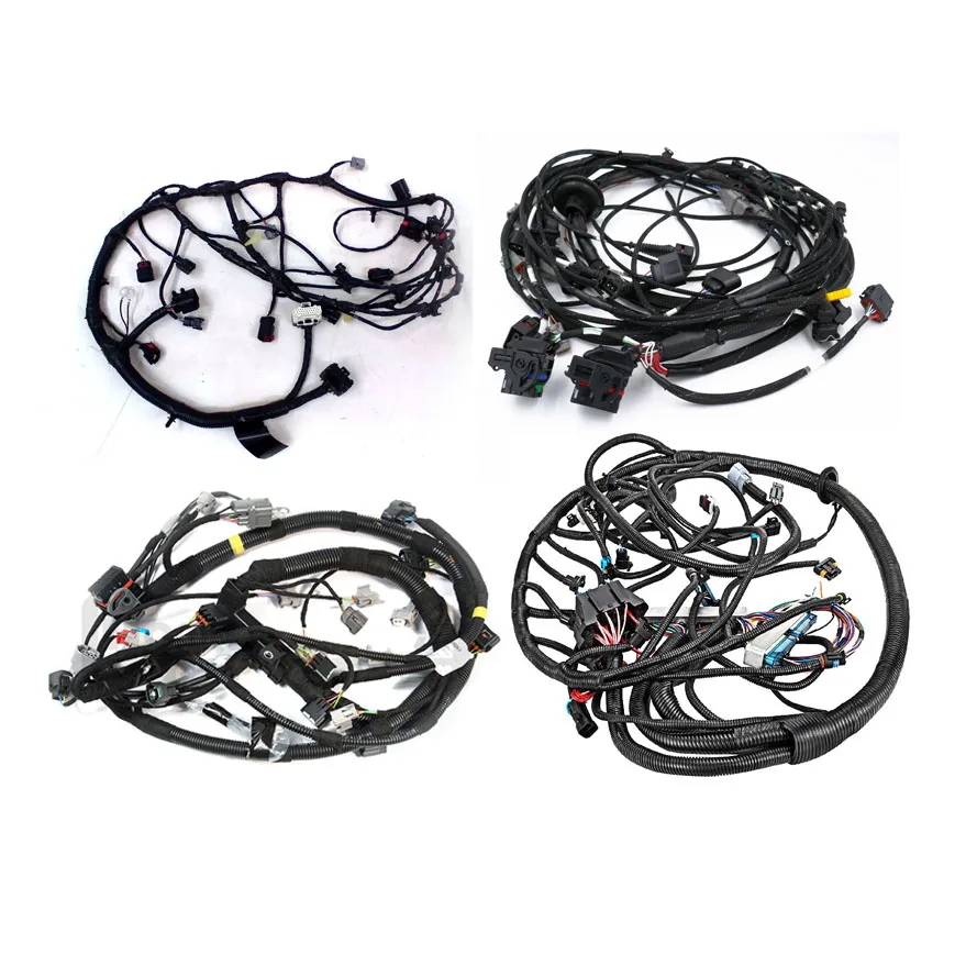 Customizable Wiring Harnesses for Engine and Motorcycle