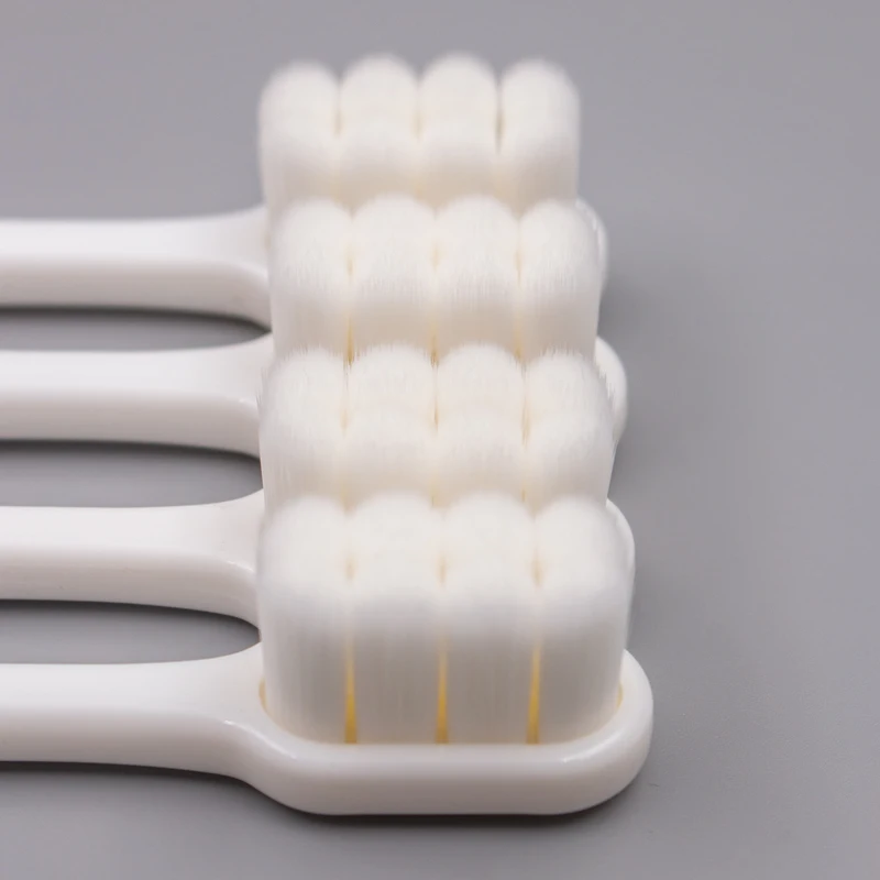 Unisource Toothbrushes - High Density Bristles & Clear Plastic