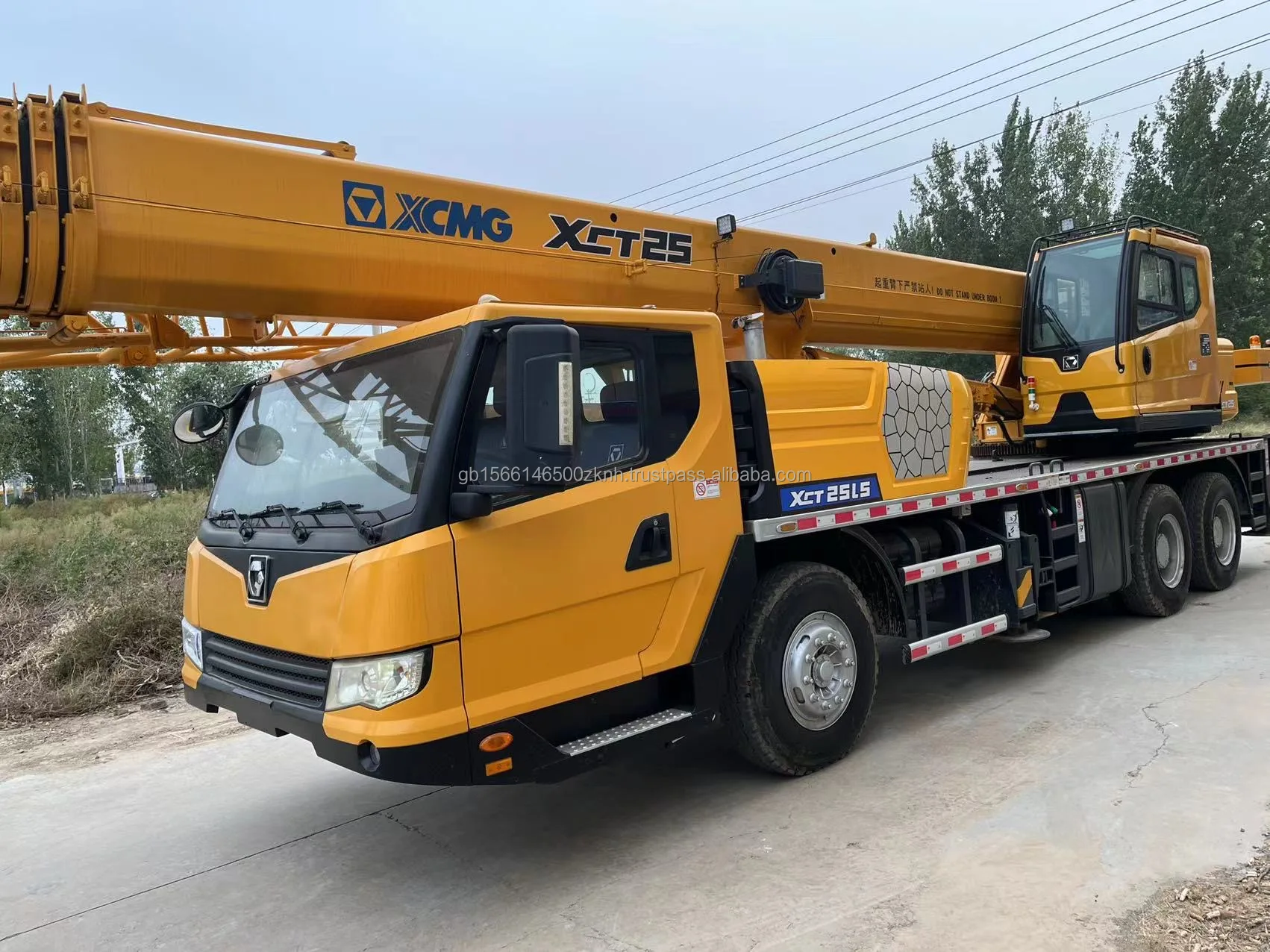 Secondhand High Quality Mobile Crane Xcmg 25 Ton Truck Crane/xcmg 25ton Crane/qy25kc Mobile ...
