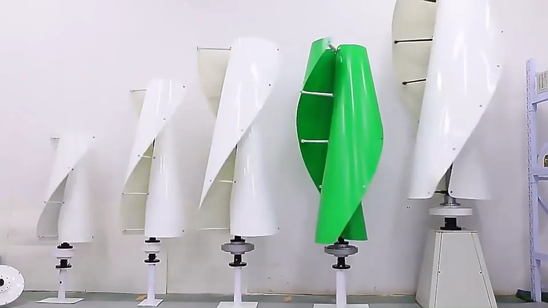 Spiral Style 10kw Wind Turbine Home Use Vertical Wind Power Turbine ...