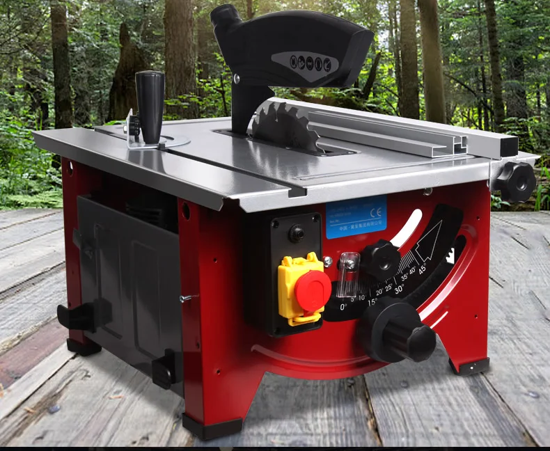 Mini Multi-Functional Wood Working Table Saw Machine Circular Wood ...
