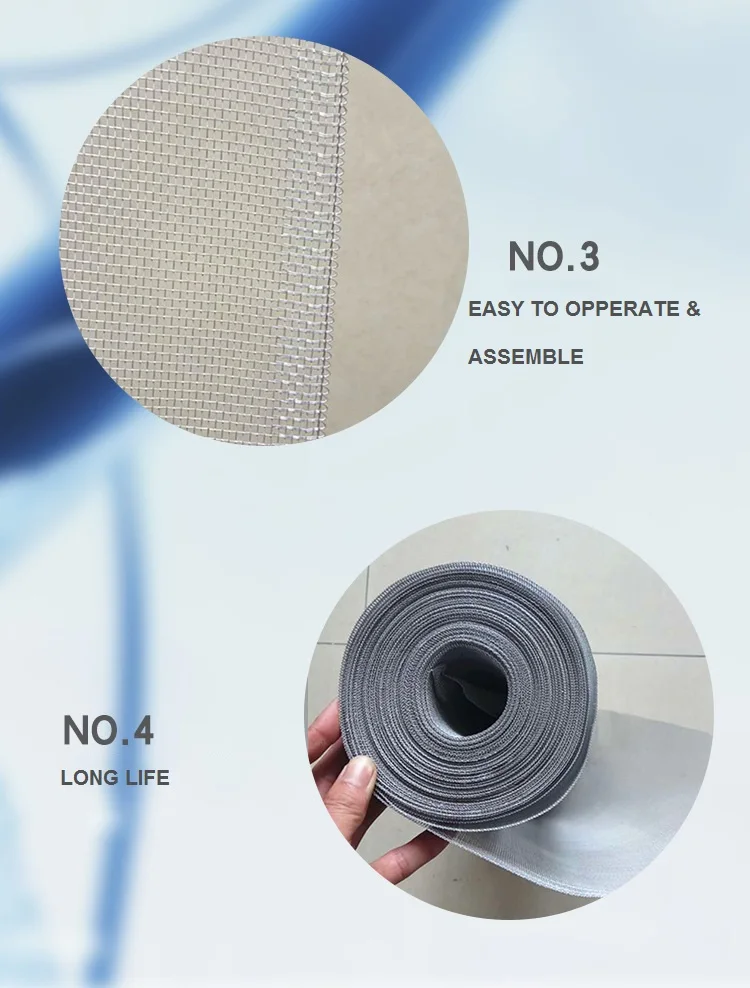 Cheap Price Fiberglass Aluminum Profile Retraction Fly Screen Roll-up ...