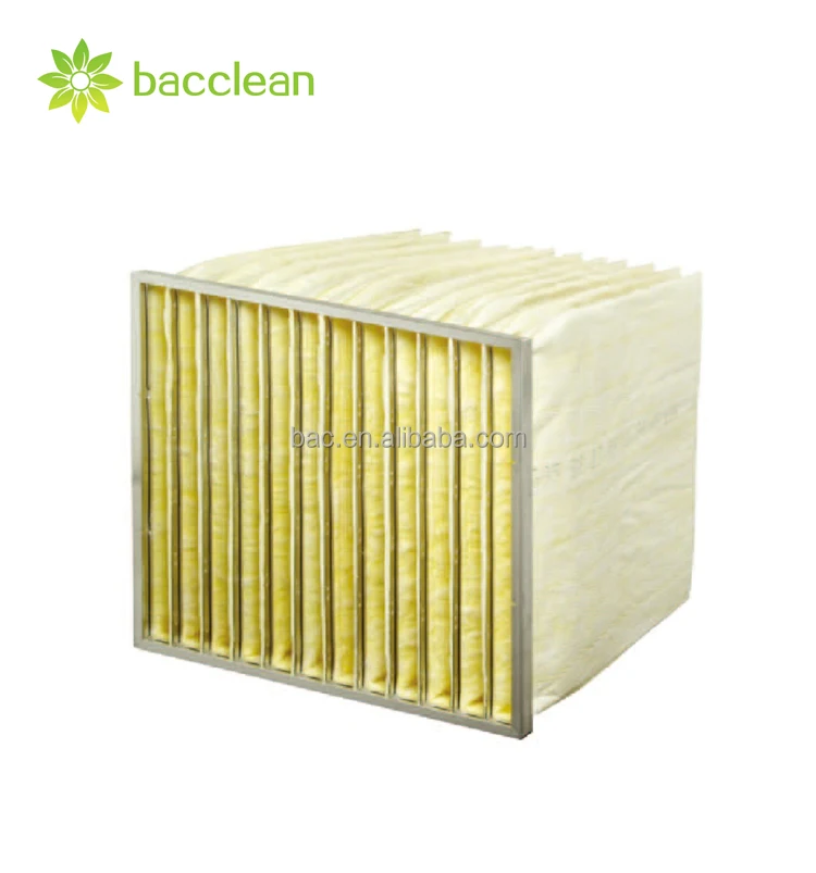 MAU Air Handling Unit Bag Filter - Bacclean F5-F9 Efficiency