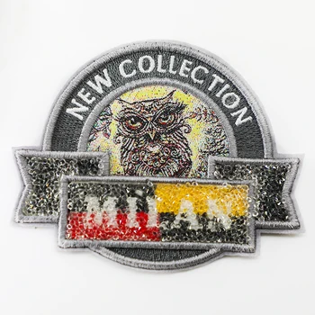 Wholesale Design Custom Logo Embroidered Patches Iron On Embroidery ...