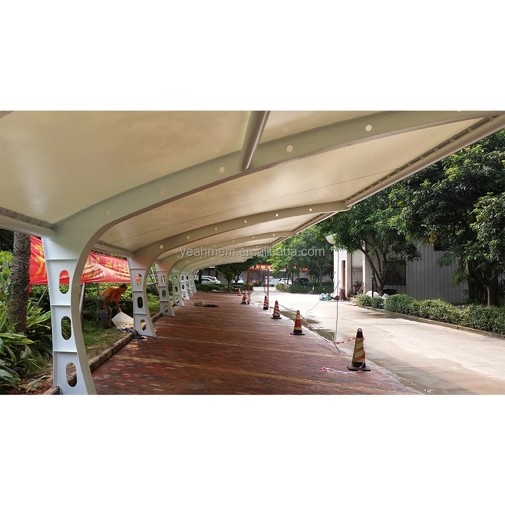 Car Parking Shed Car Garage Tents Membrane Structure Architecture Hot ...