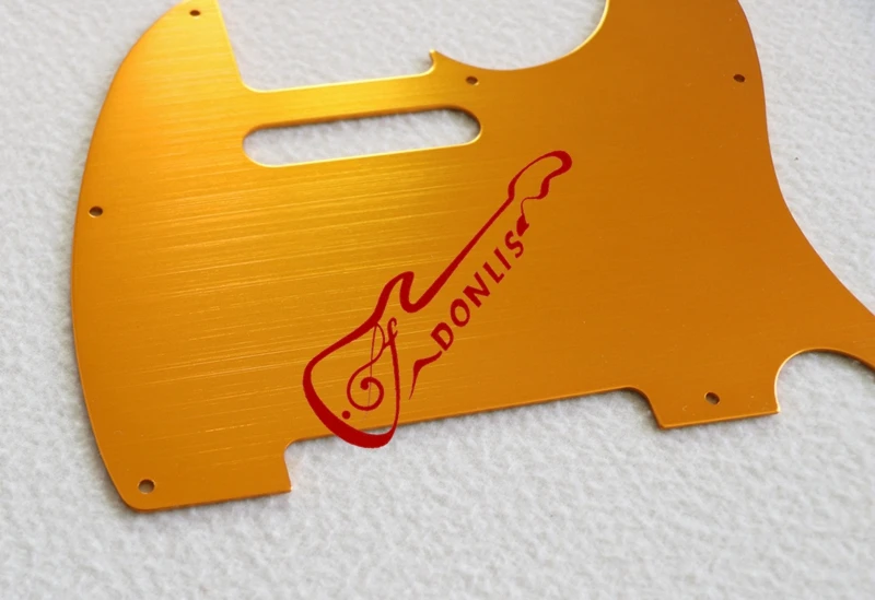 Telecaster Pickguard Gold - Anodized Aluminum Telecaster