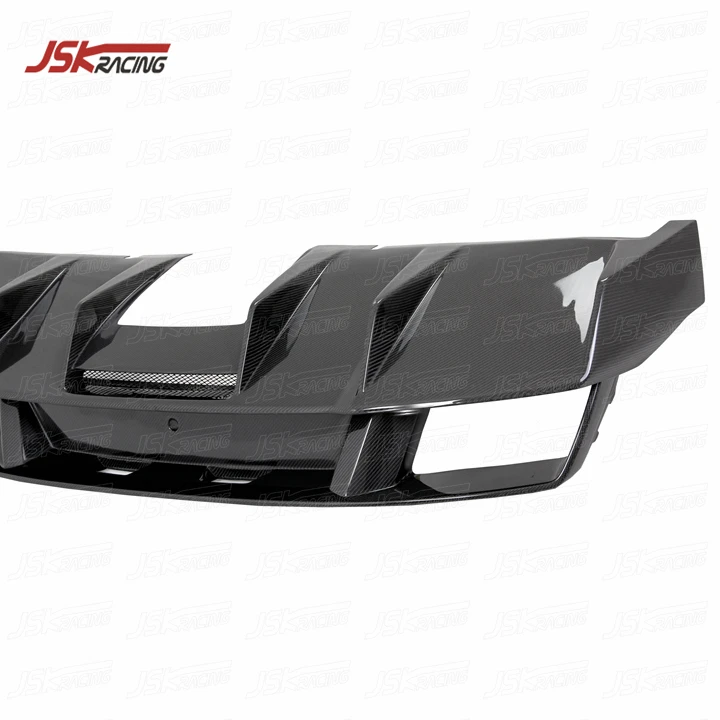 Jskracing Carbon Fiber Rear Bumper Diffuser for Lamborghini Gallardo
