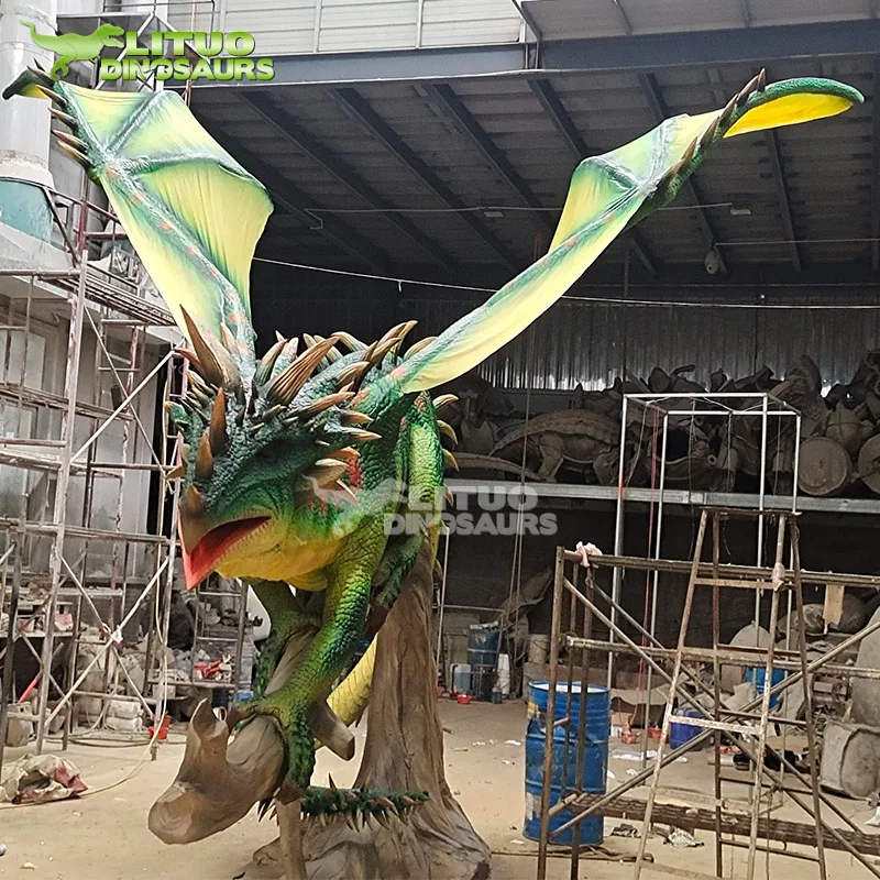 Full Size Realistic Animatronic Western Dragons| Alibaba.com