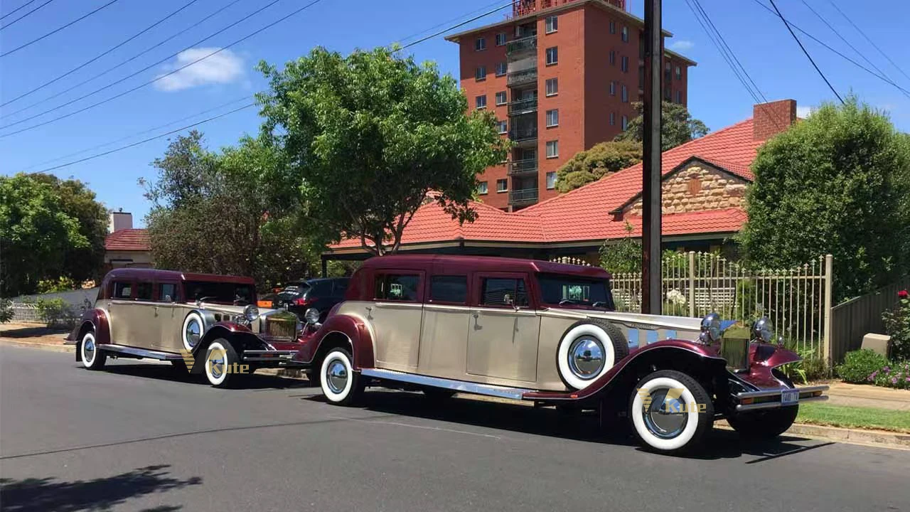 Elegant Limousine Car for Royalty - Vintage Ford Model