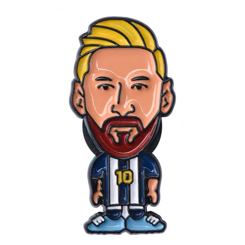 Custom Inter Miami Football Club Hat Pins Metal Super Messi Pins Lapel ...