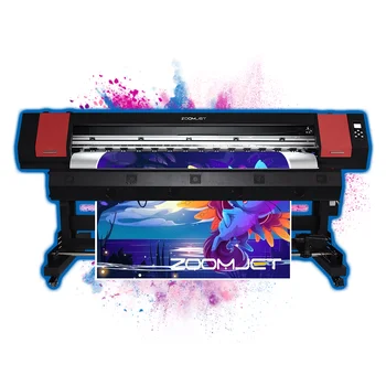 High Speed 1.8m 6ft Large Format Xp600 Heads Digital Inkjet Fabric ...