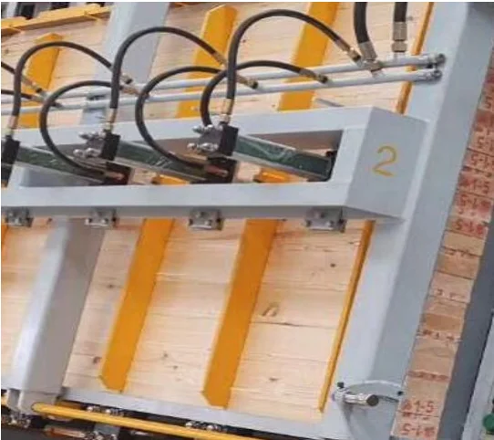 Edge Glued Laminated Timber Board Hydraulic Press Machine Wood Composer ...