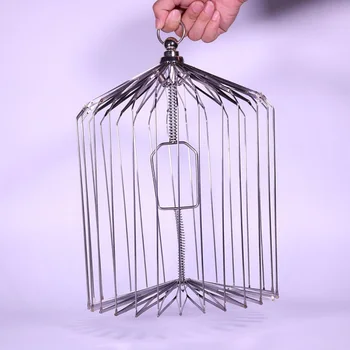 Desalen S Size Foldable Stage Magic Props Vanishing Bird Cage Tricks ...